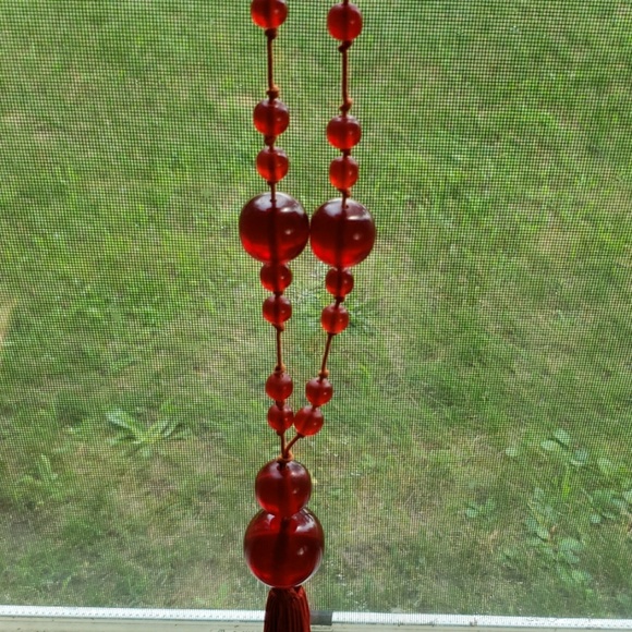 Jewelry | Vintage Unusual Cherry Translucent Bakelite Neck | Poshmark